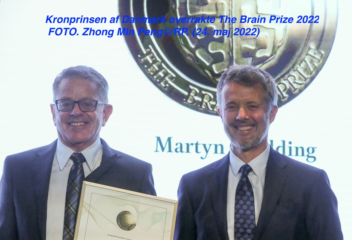 Kronprinsen af Danmark overrakte The Brain Prize 2022 | Royal